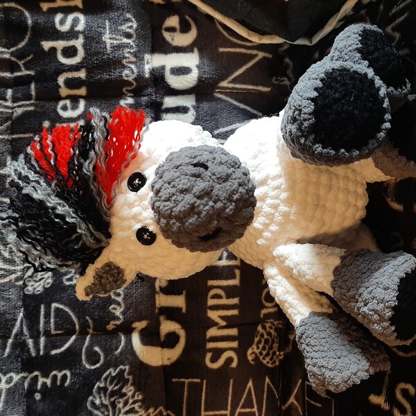 Norse Sleipnir Horse Anxiety Stress Plush - Etsy