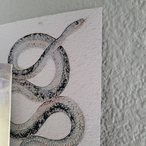 Snake Art Print, Snake Art, Art Print, Wildlife Animal Art, Gift, Snake ...