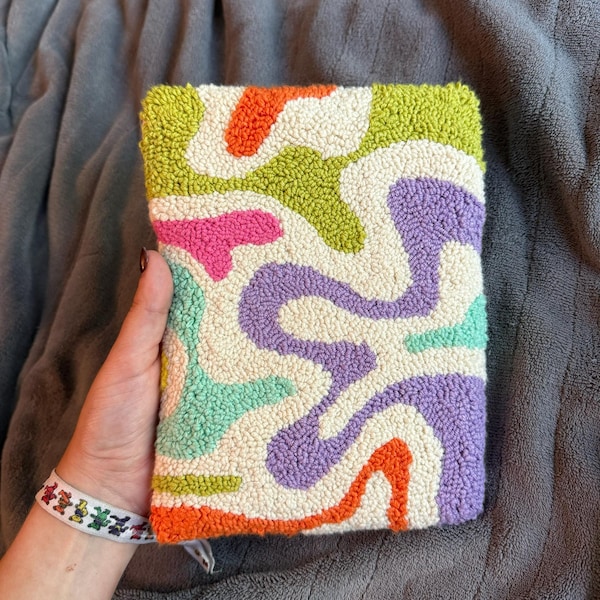 Colorful Kindle Sleeve, Fabric Book Cover, Kindle Paperwhite 11th Gen ...