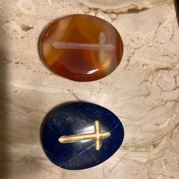 REVELATION- Alpha and Omega Stone (1 Stone) - Etsy