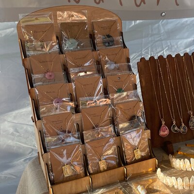 15 Pocket Business Product Art Show Craft Shop Display physical Item ...