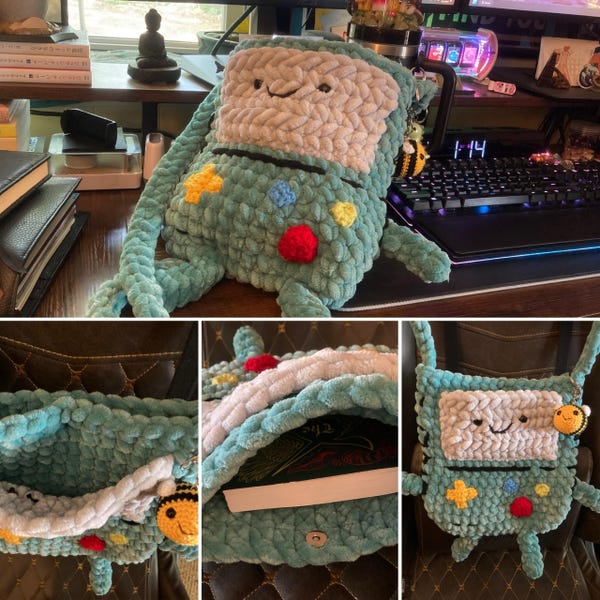 BMO Bucket Hat | Crochet Adventure | Cartoon | Finn | Amigurumi ...