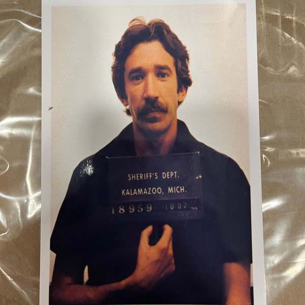 Tim Allen Mug Shot Glossy Poster Picture Photo Mugshot Tool Man Time ...