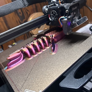 Flexi Print-in-place Fish STL File for 3D Printing Active - Etsy