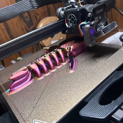 Flexi Print-in-place Fish STL File for 3D Printing Active - Etsy