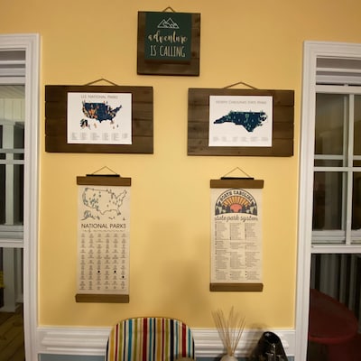 NC State Park Adventure Checklist WITH Pen // North Carolina State Park ...