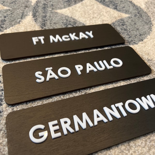 Bsign - World Clock Sign - Time Zone Clock Signs - Wood Sign for Wall ...