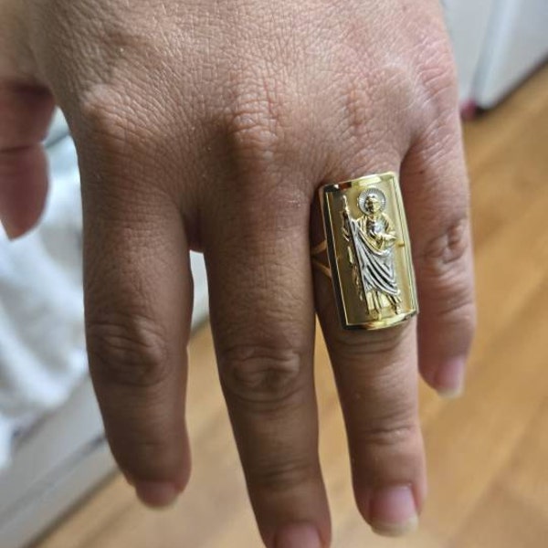 10k & 14k Solid Gold Centenario 50 Pesos Mexican Coin Square Nugget CZ ...