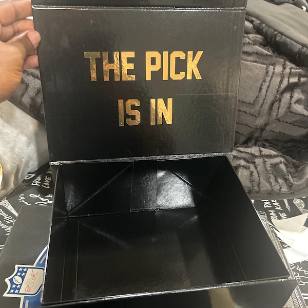 Groomsmen Draft Football Proposal Box | Personalized Wedding Party Gift ...