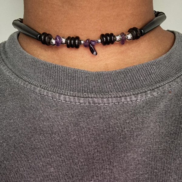 Genuine Native Bone Choker Necklace-sunstone - Etsy