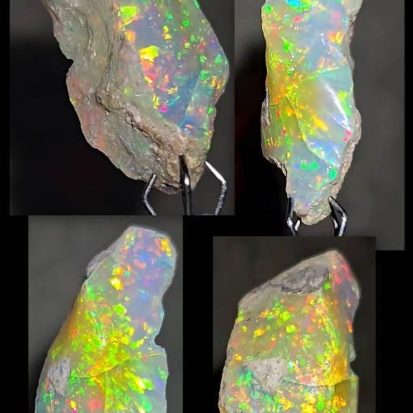 Dry Opal Rough, Ethiopian Opal Raw, Crystal Opal Rough,big Opal Rough ...