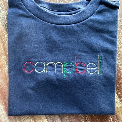 Girls Embroidered Shirt, Kids Name Tshirt, Personalized Girl Shirt ...