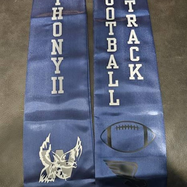 Varsity Athlete (sports) Graduation Stole - Etsy