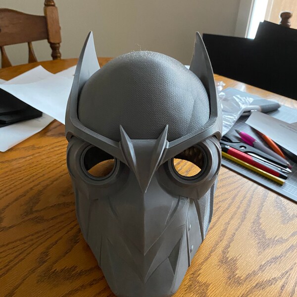 Court of Owls Talon Assassin Cosplay Costume Halloween Mask Helmet 3D ...