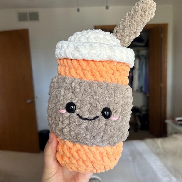 Crochet Boba Plushie Pattern PDF Download Beginner Friendly - Etsy