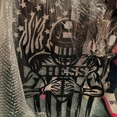 Personalized USA Flag Football Sign With Lights, Football Player ...