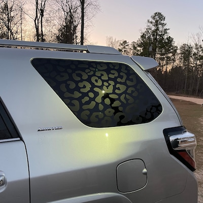Fits 2010-2022 Toyota 4runner Leopard Cheetah Print 3rd Rear Window ...