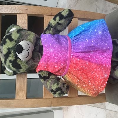 TEDDY BEAR DRESS Pdf Pattern Fits 15-18 Inch Teddy Bears Such as Build ...