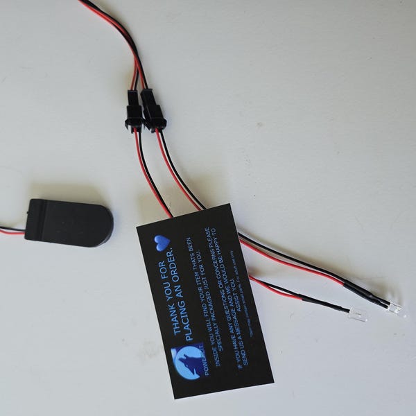 LED Light With Cooling Fan Kit Combo Cosplay Lighting Effect 12v ...