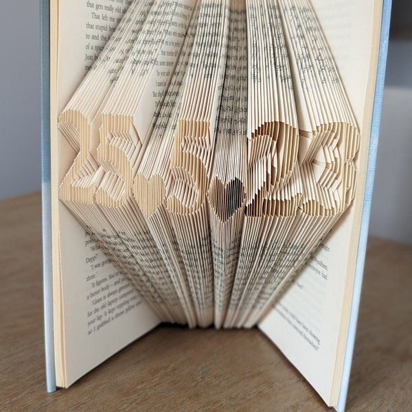 Custom Name - Book Folding Pattern - Various Folds - Easier Than It ...