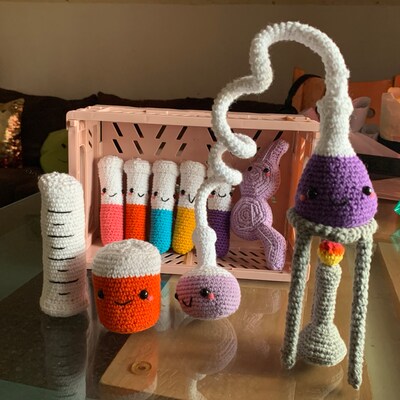 Animal Cell Eukaryotic Mini Pillow Crochet Pattern PATTERN ONLY PDF ...