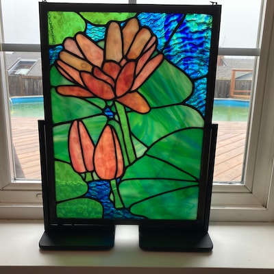 Glass Art Display Stand - Etsy