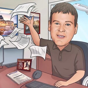 Custom Doctor Gift Caricature Drawing for Frontliner: | Etsy