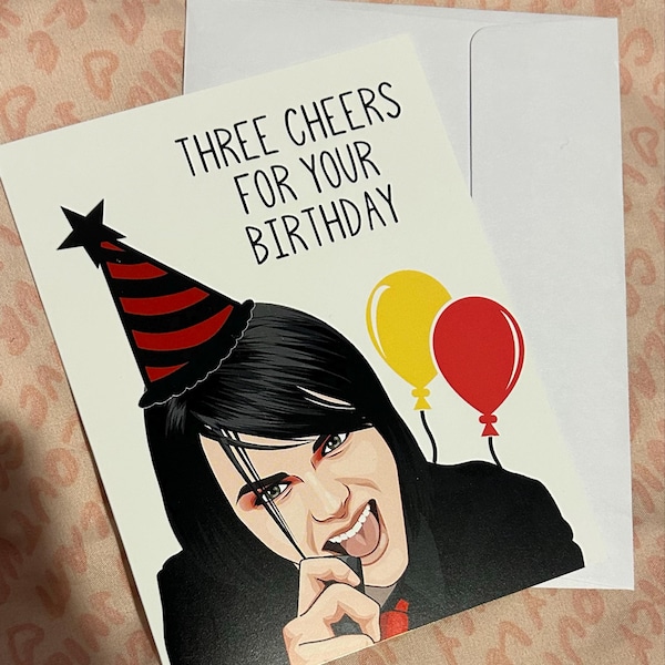 Three Cheers for Your Birthday Emo Greeting Card Parody Fan Art ...