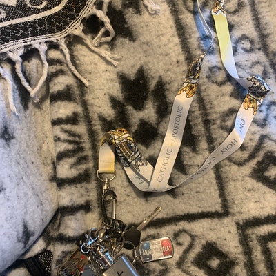 Jesus Christ Catholic Lanyard Son of God ID Badge Holder Roman ...