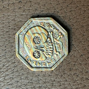 One More Chapter / Go to Bed Copper Decision Maker Coin - Etsy