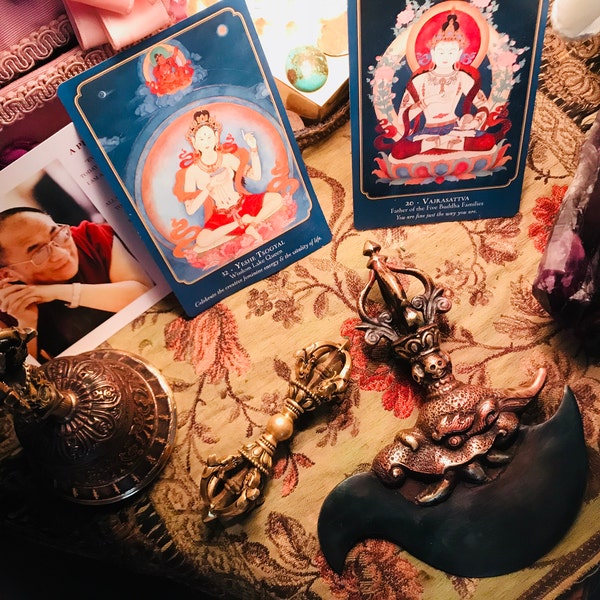 3 Head Red Face Wooden Mask Tibetan Tharu Mask Hand Craved Vintage ...