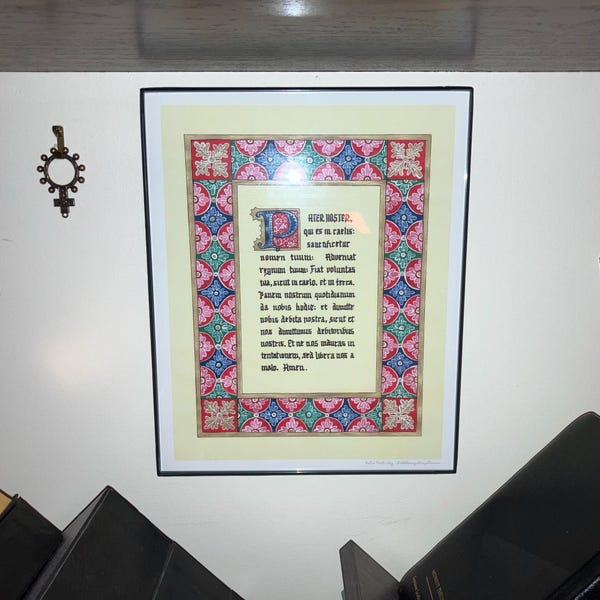 Grace Before Meals Print | Bless Us O Lord, Catholic, Traditional ...