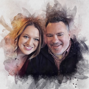 Custom Digital Watercolour and Sketch Painting, Graphic Edit ...