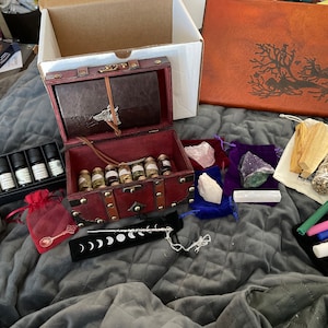 HUGE WITCHCRAFT KIT Witch Alter Sets Wand Kit Witch Kits | Etsy