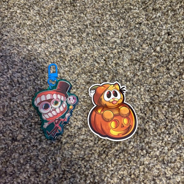 The Amazing Digital Circus Keychains - Etsy