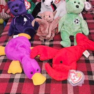 TY Beanie Baby crunch the Shark. New, Never Played With. Stored in a ...