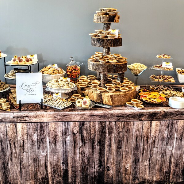 Buffet Card Template | Printable Buffet Cards | Editable Buffet Cards ...