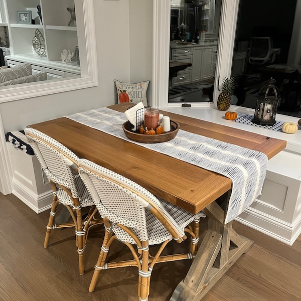 Seamless Trestle Table Frame, Free Shipping, Set of Two W/frame, Dining ...