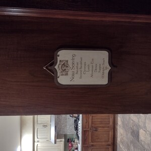 Second Breakfast Sign, Wood Engraved LOTR Kitchen Wall Decor. Okie ...