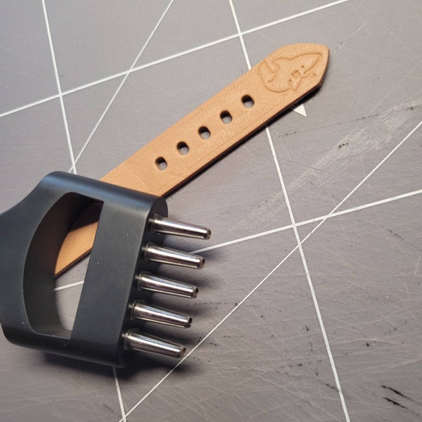Watch Strap Punch Tool -black Oval Punch- 5 Prongs 6.35mm Spacing ...