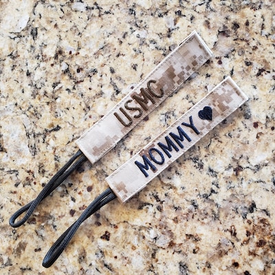 Military Inspired Luggage/bag Tag usmc/army/navy/coast Guard/air Force ...