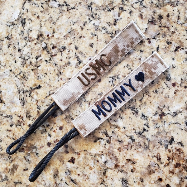 Military Inspired Luggage/bag Tag (usmc/army/navy/coast Guard/air Force ...