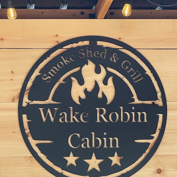 Personalized Metal Grilling Sign - Metal Grill Sign - Metal BBQ Smoker ...