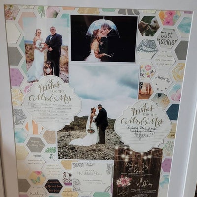 Wedding Card Keepsake, Wedding Card Art, Wedding Card Idea - Etsy