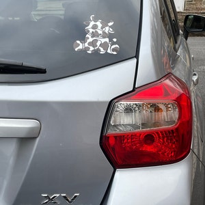 Subie Moo Moo Moobaru Cow Face Car Decal Subaru Moo'vement Movement ...