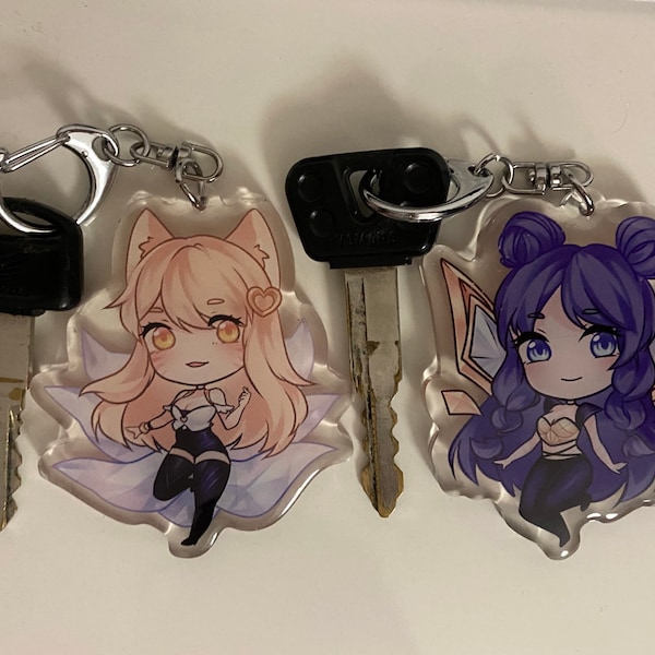 Monogatari Acrylic Charms - Etsy