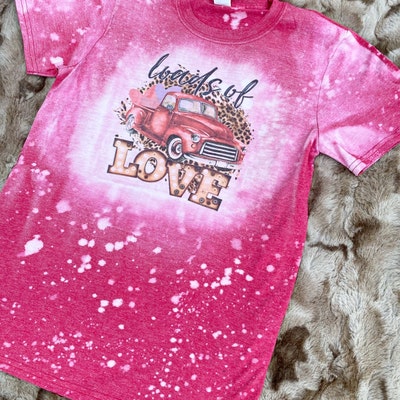 Valentines Sublimation, Loads of Love Sublimation Design, Red Vintage ...
