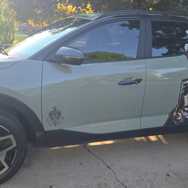 Ti Jan Danto Veve Vinyl Decal - Etsy