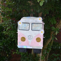 Hippie Van Pinata 60s Themed custom Colors - Etsy Canada
