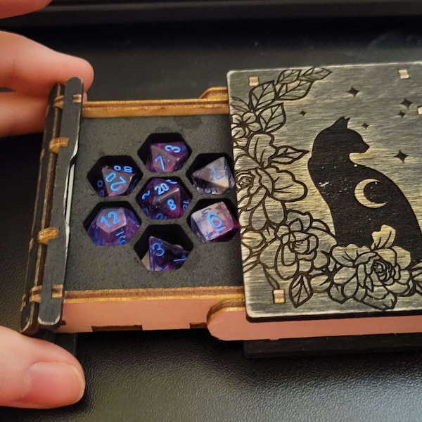 The Mini Poly Dice Tome WITH Free Mini Dice Set. - Etsy
